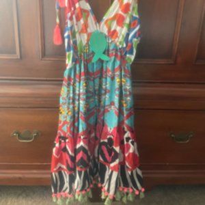Handmade in Positano, Italy | Dresses | Italian Tassled Colorful ...